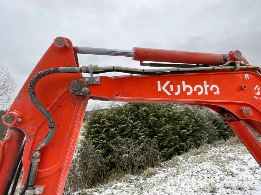 Grävmaskin / minigrävare Kubota KX61-3, Nynäshamn, Klaravik
