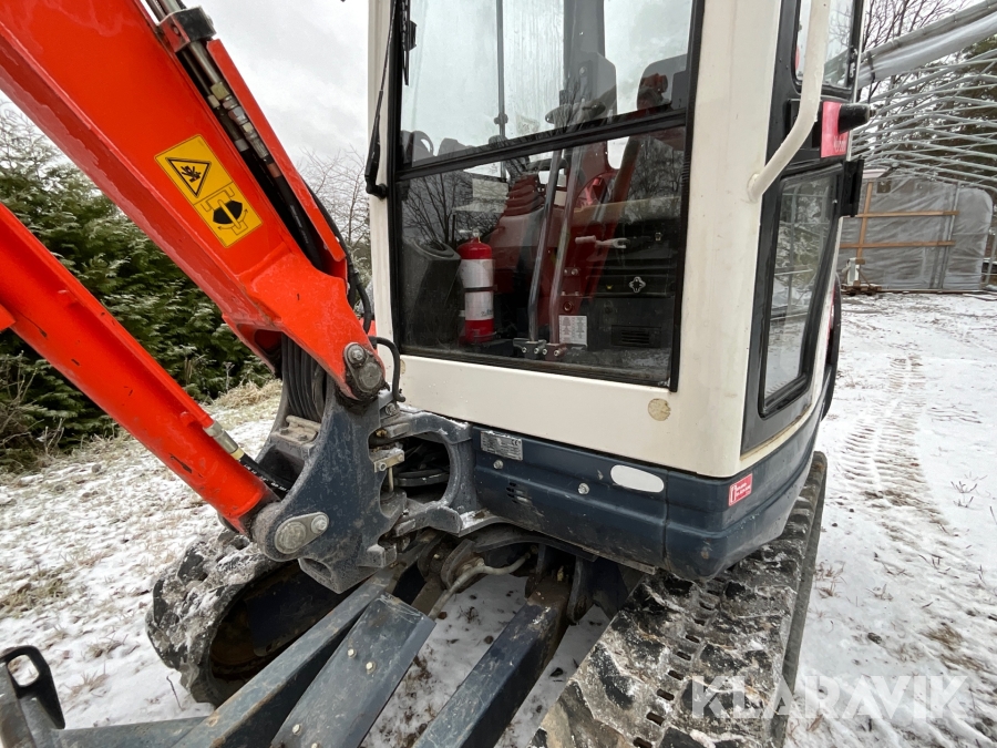 Grävmaskin / minigrävare Kubota KX61-3, Nynäshamn, Klaravik