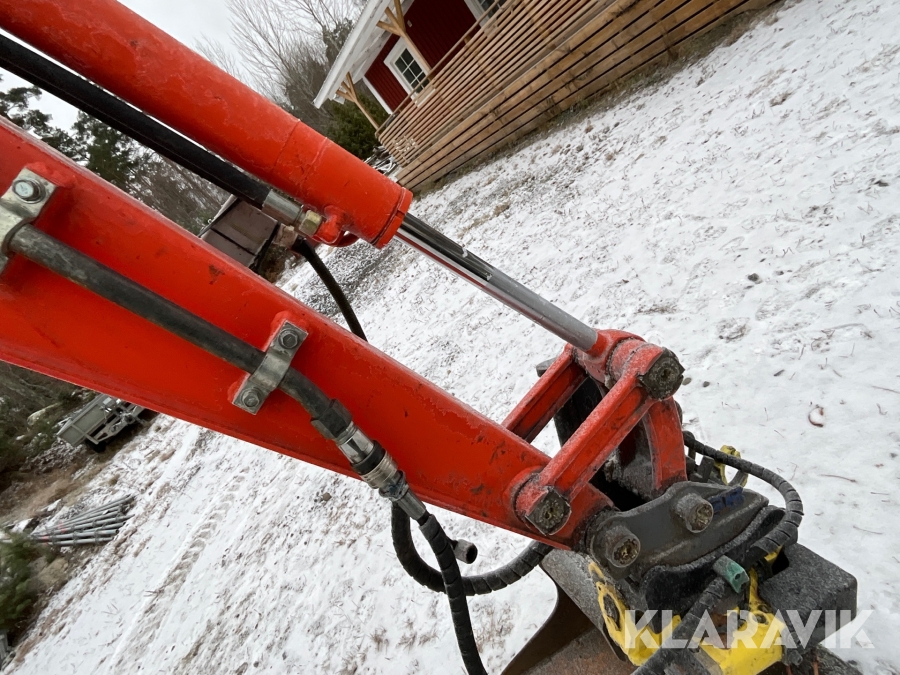 Grävmaskin / minigrävare Kubota KX61-3, Nynäshamn, Klaravik