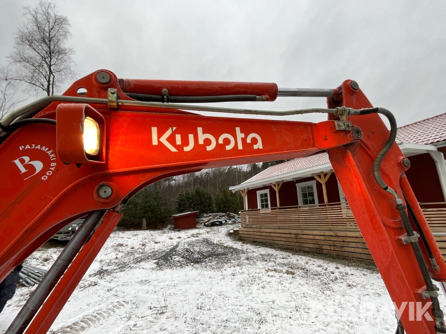 Grävmaskin / minigrävare Kubota KX61-3, Nynäshamn, Klaravik