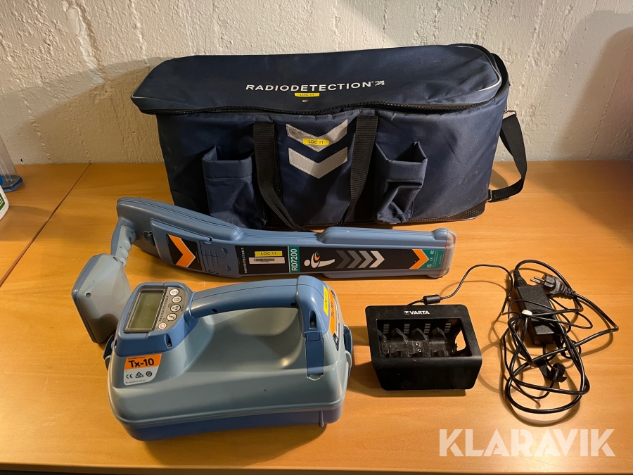 Kabeldetektor Radiodetection RD7200, Sundbyberg, Klaravik au