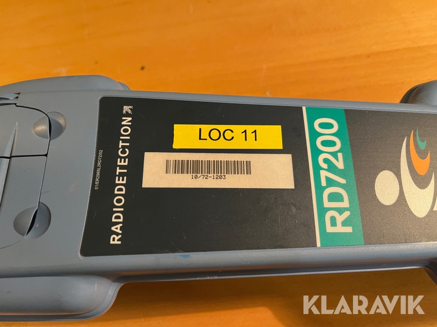 Kabeldetektor Radiodetection RD7200, Sundbyberg, Klaravik au
