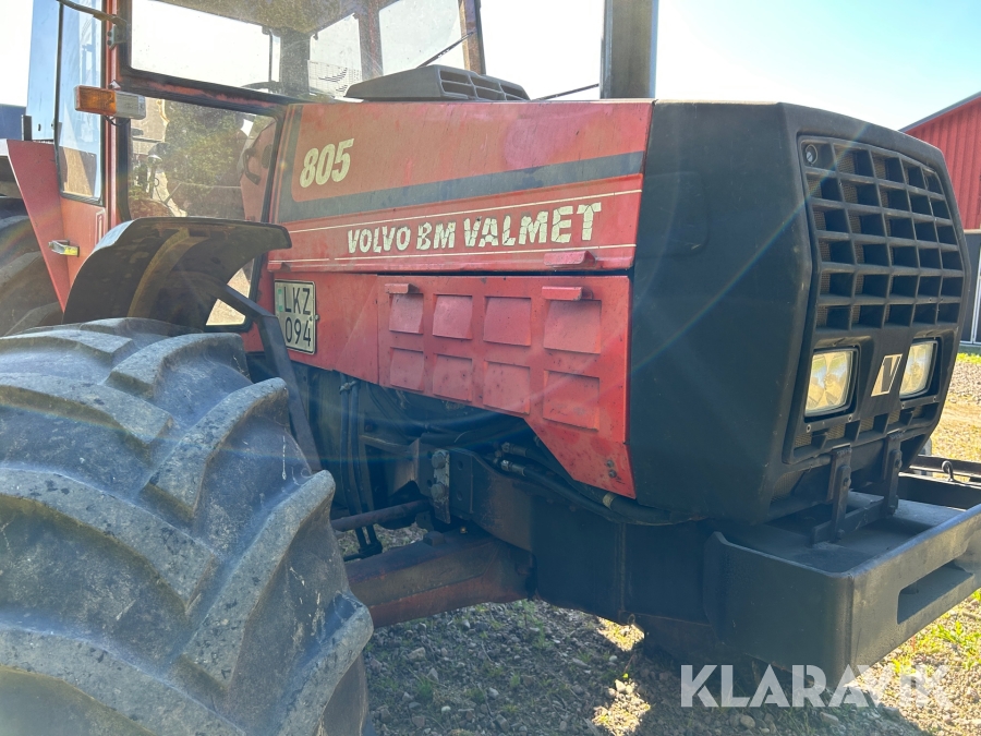 Traktor Volvo BM Valmet 805, Helsingborg, Klaravik auktioner
