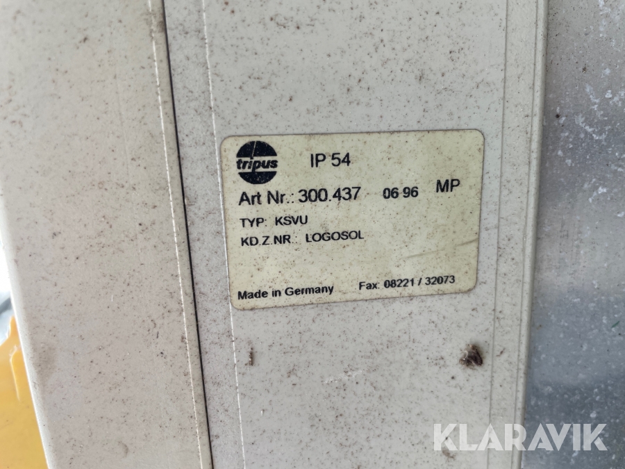 Såg Tripus IP54, Örnsköldsvik, Klaravik auktioner
