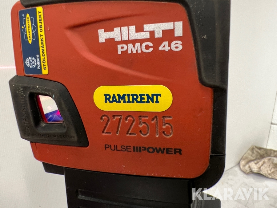 Punkt & Linjelaser Rött Ljus Hilti PMC 46, Svalöv, Klaravik