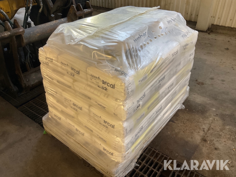 Spritputs / stänkputs Weber Webercal 232, Malung-Sälen, Klar