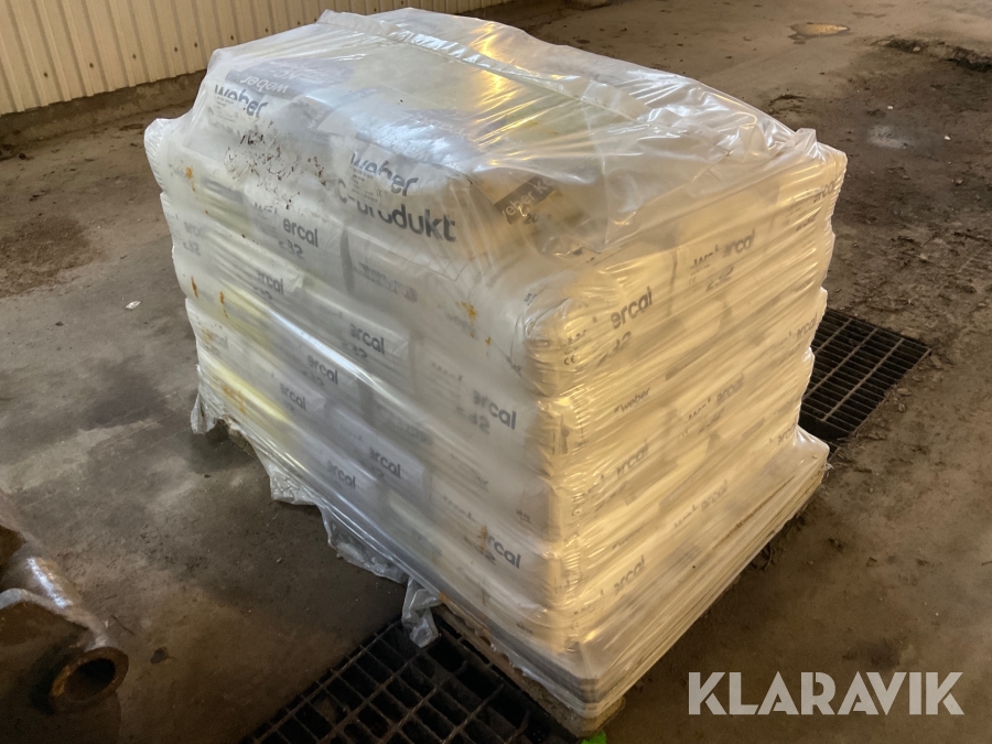 Spritputs / stänkputs Weber Webercal 232, Malung-Sälen, Klar