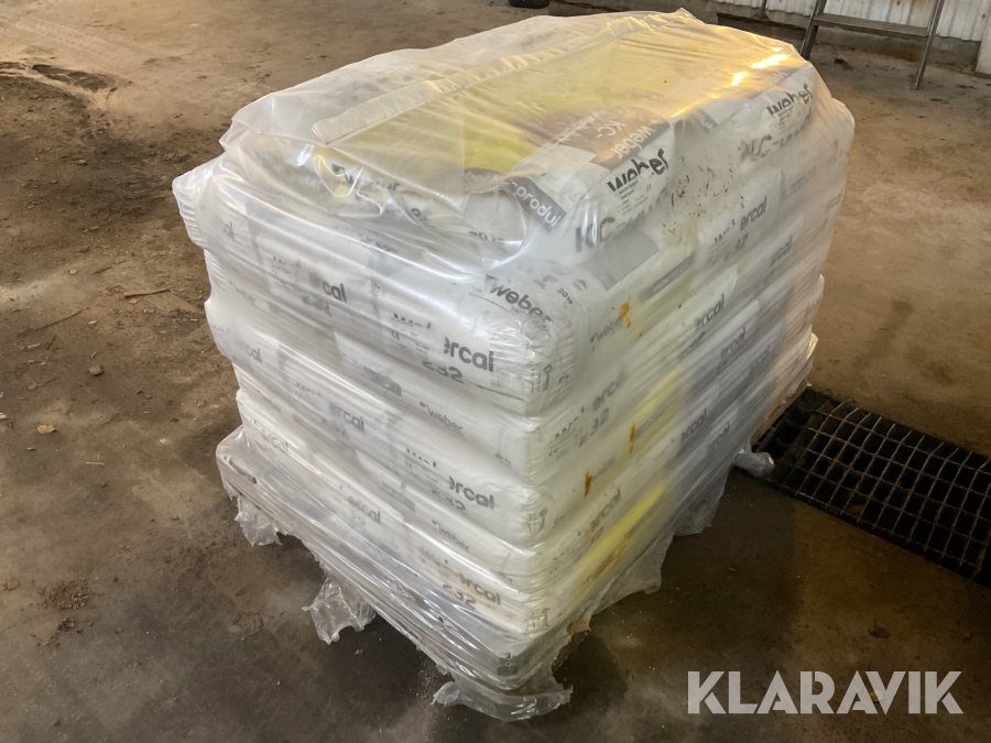 Spritputs / stänkputs Weber Webercal 232, Malung-Sälen, Klar