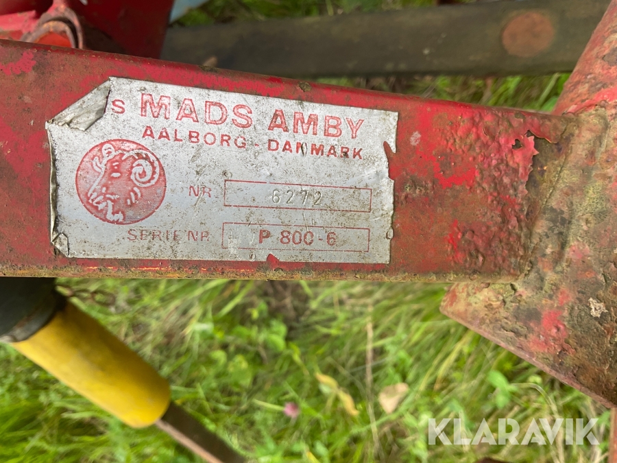 Sidoräffsa Mads Amby P 800-6, Älmhult, Klaravik auktioner