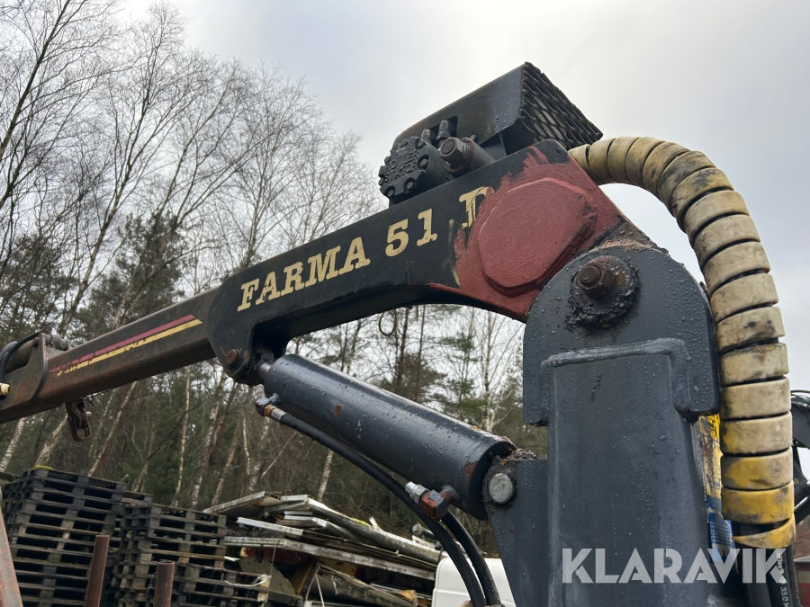 Skogsvagn Farma CT 5.1-8T, Mark, Klaravik auktioner