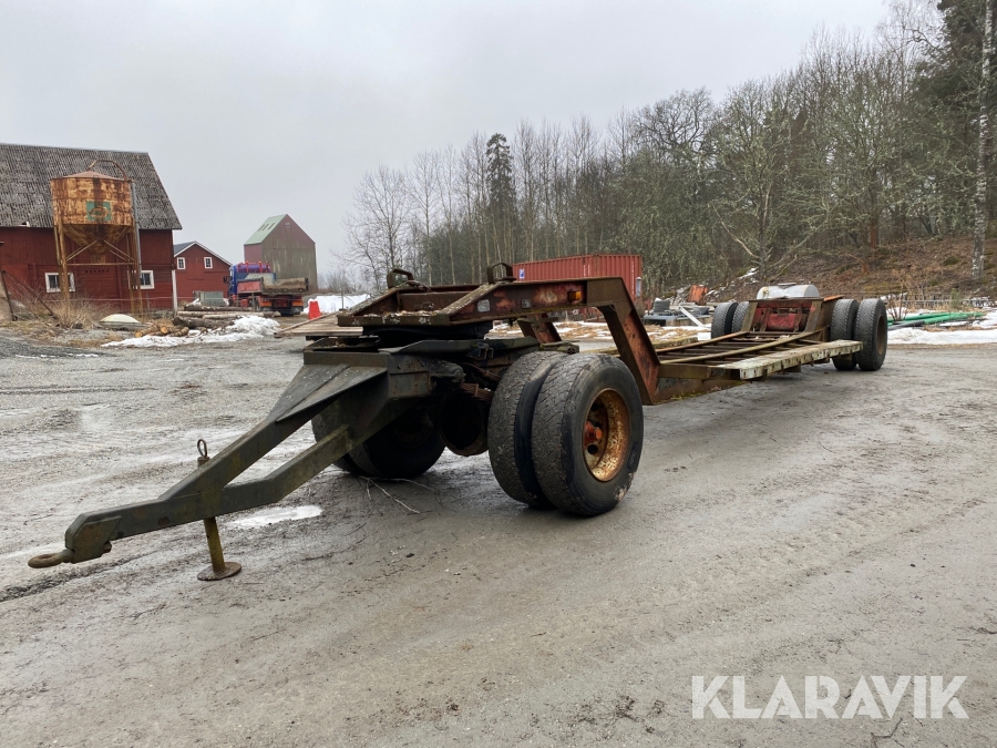 Maskintrailer, Arboga, Klaravik auktioner
