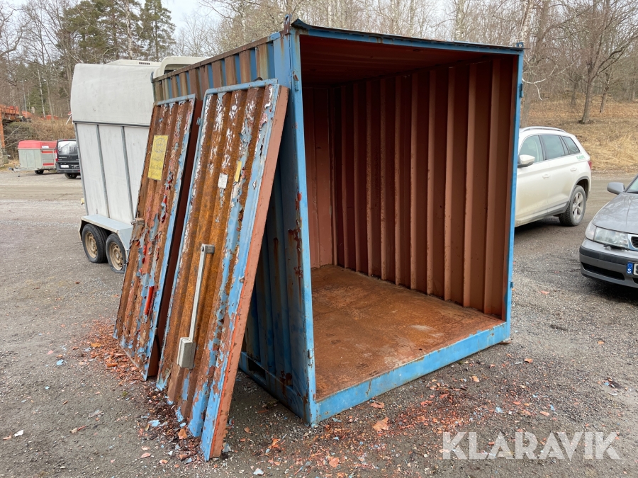 Container 8m3, Grums, Klaravik auktioner