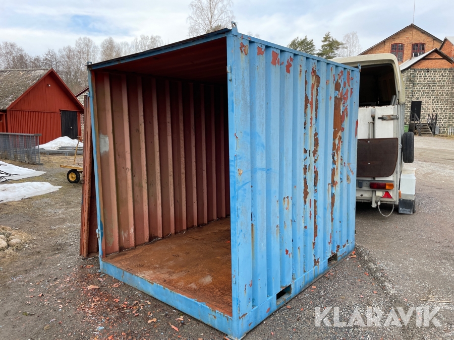 Container 8m3, Grums, Klaravik auktioner