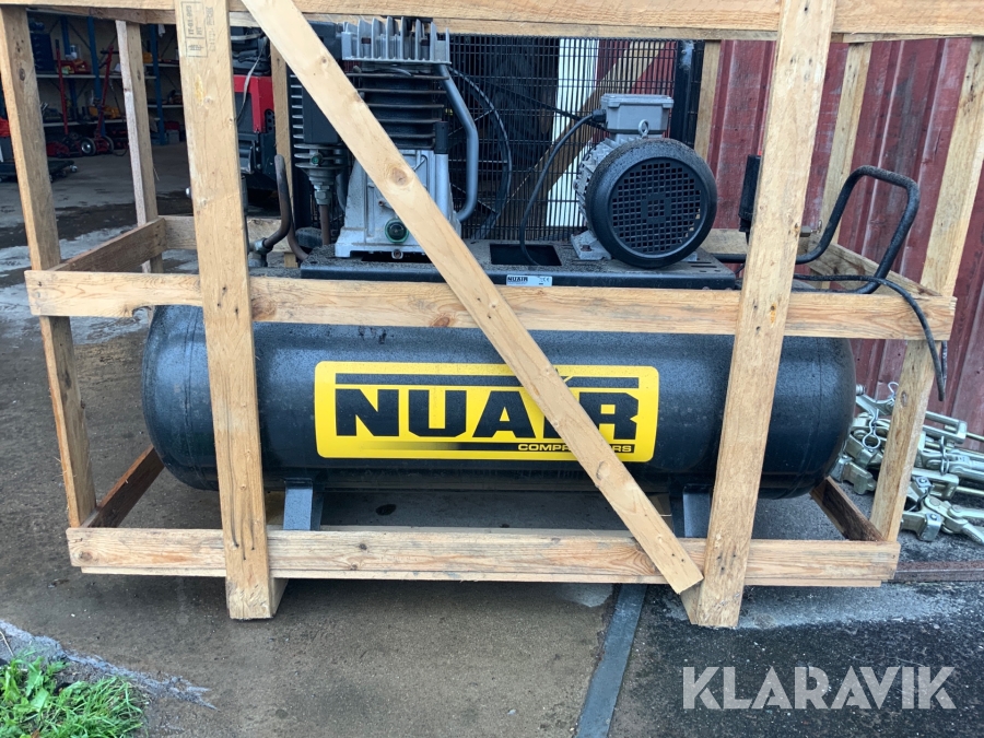Kompressor Nuair N59/200 CT5,5, Värnamo, Klaravik auktioner
