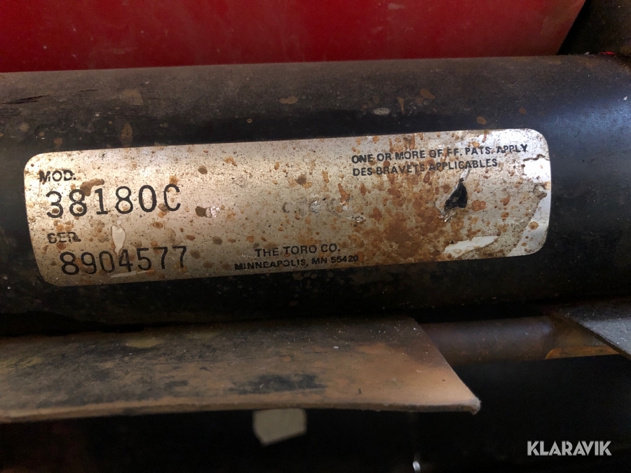 Klaravik Auktioner | Snöslunga Toro 38180 C