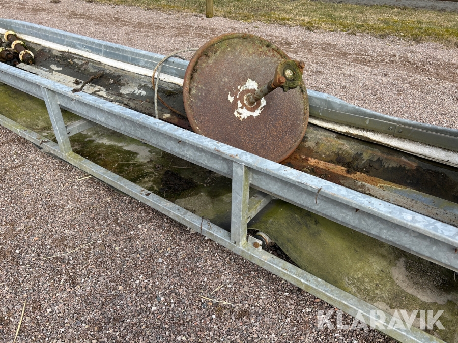 Gödselband / transportband, Lidköping, Klaravik auktioner