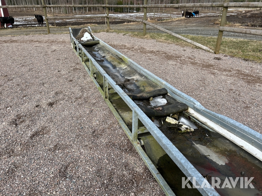 Gödselband / transportband, Lidköping, Klaravik auktioner