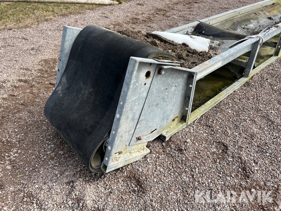 Gödselband / transportband, Lidköping, Klaravik auktioner
