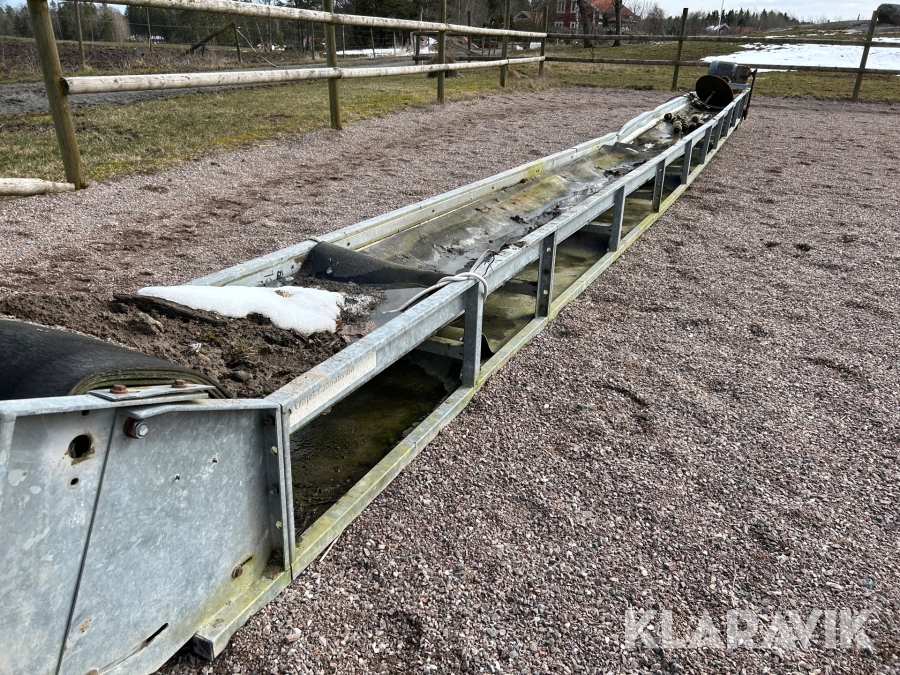 Gödselband / transportband, Lidköping, Klaravik auktioner