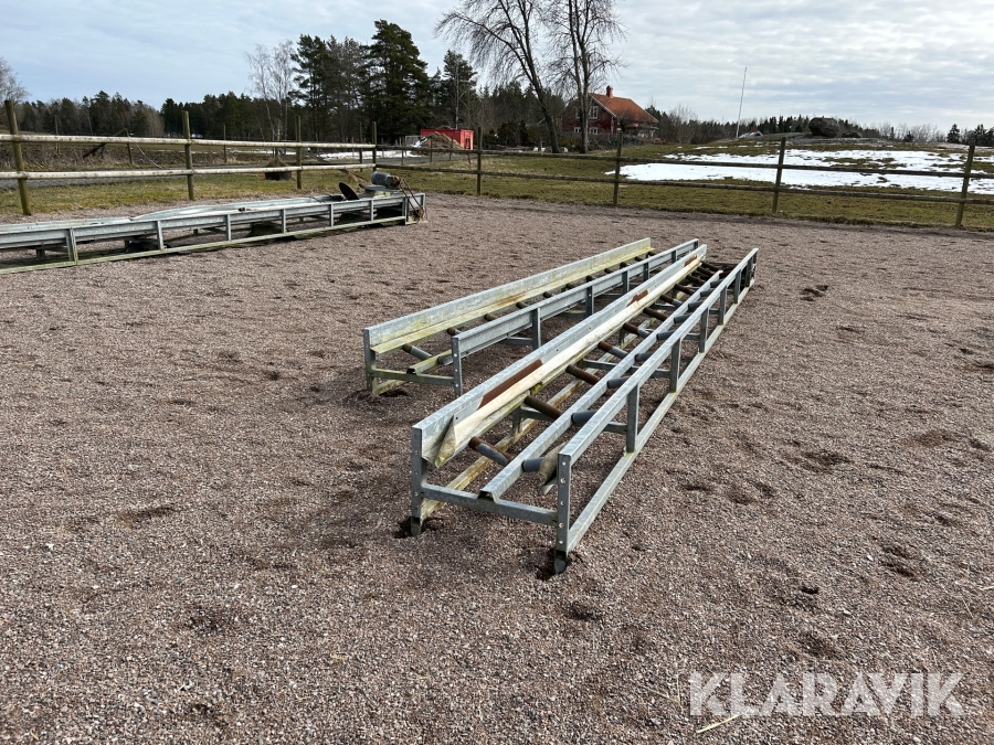 Gödselband / transportband, Lidköping, Klaravik auktioner