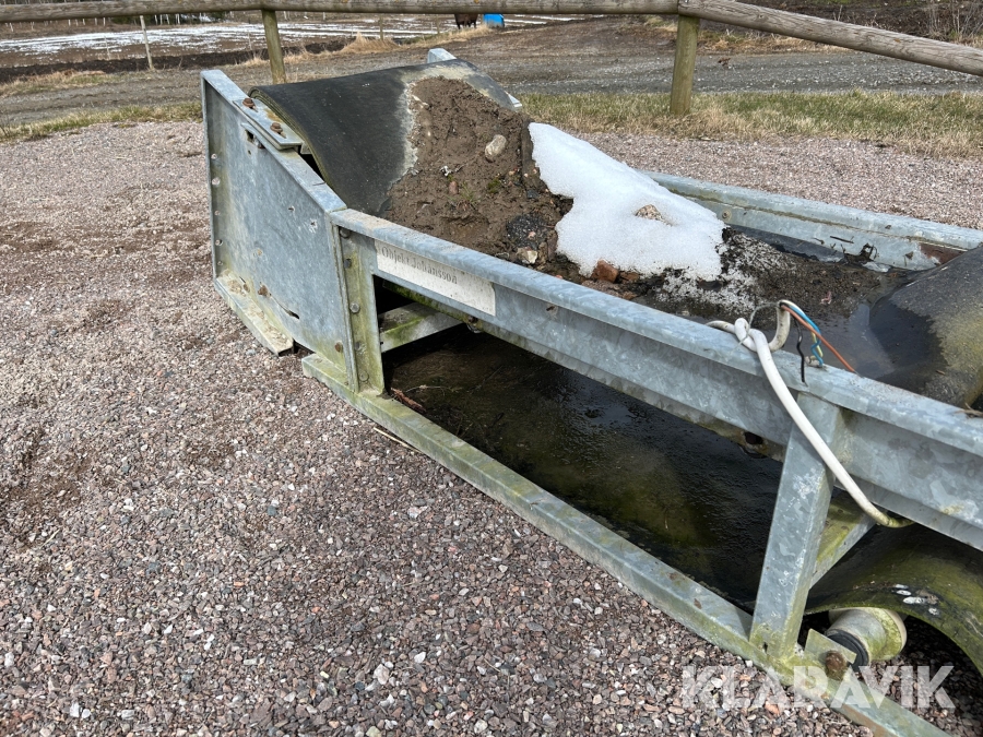 Gödselband / transportband, Lidköping, Klaravik auktioner