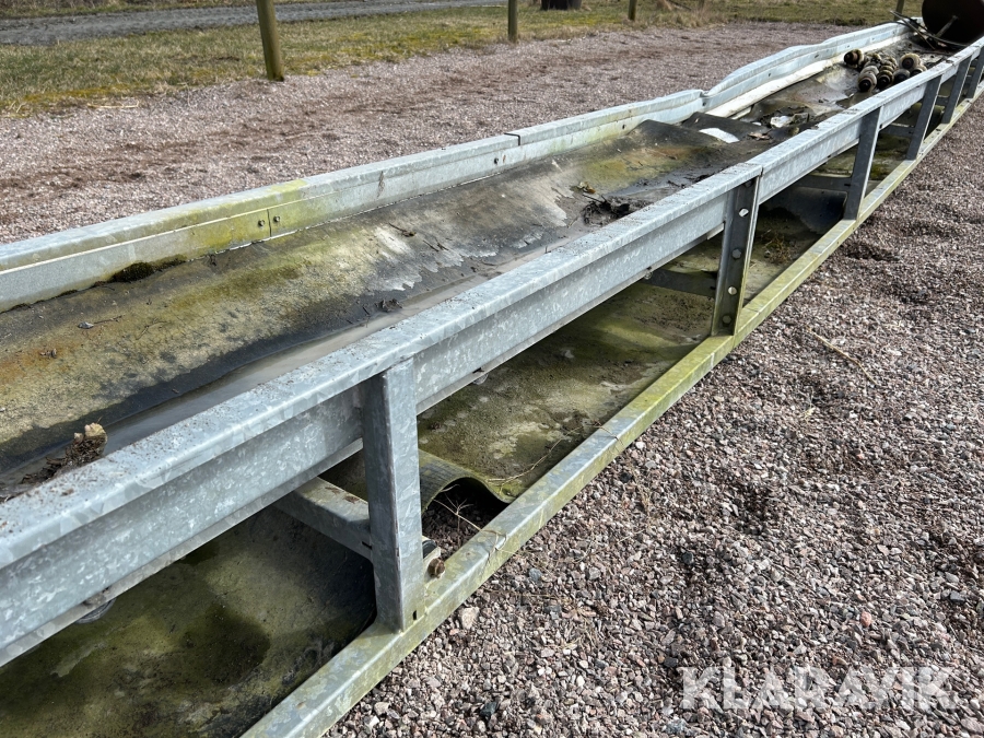 Gödselband / transportband, Lidköping, Klaravik auktioner