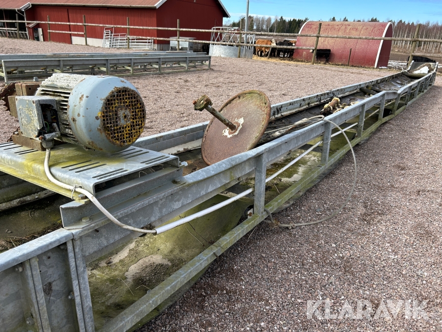 Gödselband / transportband, Lidköping, Klaravik auktioner