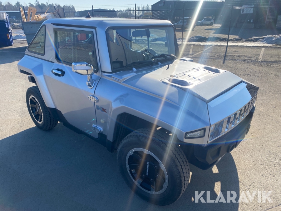 Mopedbil SDV Mini Hummer HX, Enköping, Klaravik auktioner