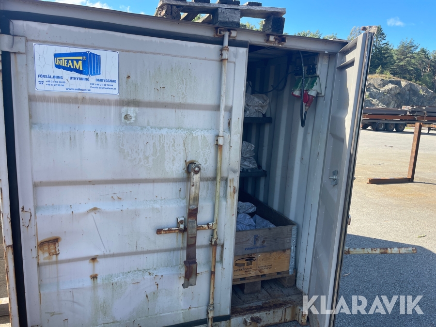Förrådscontainer, Kungälv, Klaravik auktioner