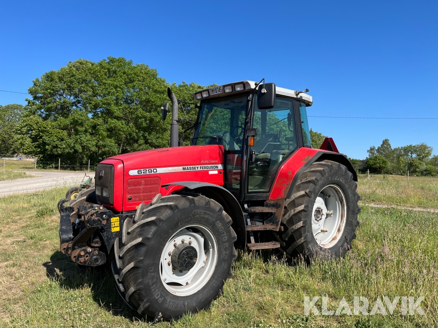 Traktor Massey Ferguson 6290-4, Hässleholm, Klaravik auktion