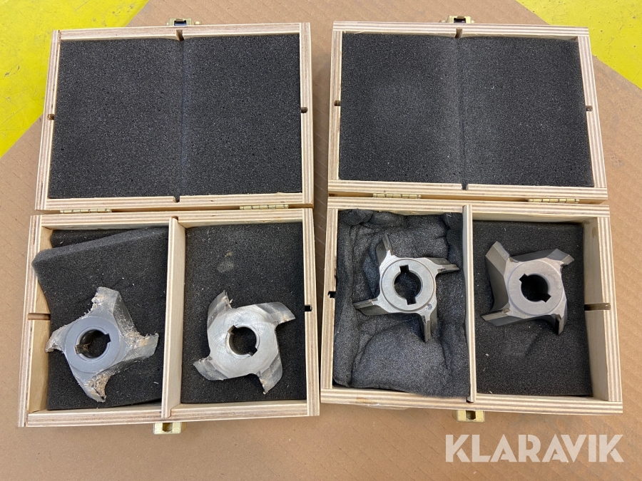 Klaravik Auktioner | Frässtål Unimerco 4 st