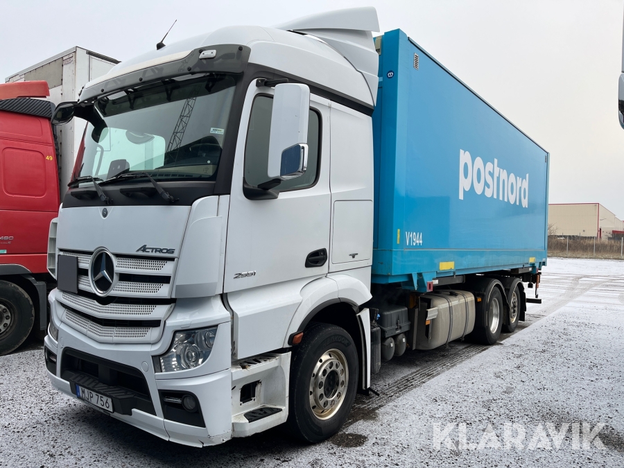 Lastbil Mercedes-Benz Actros 2551, Staffanstorp, Klaravik au