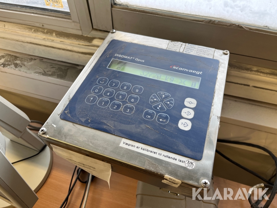 Fordonsvåg 2st Scanvaegt Disomat opus 5700, Jönköping, Klara