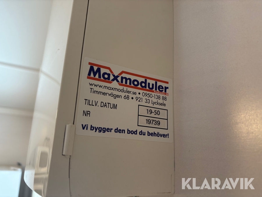 Bod Maxmoduler, Ludvika, Klaravik auktioner