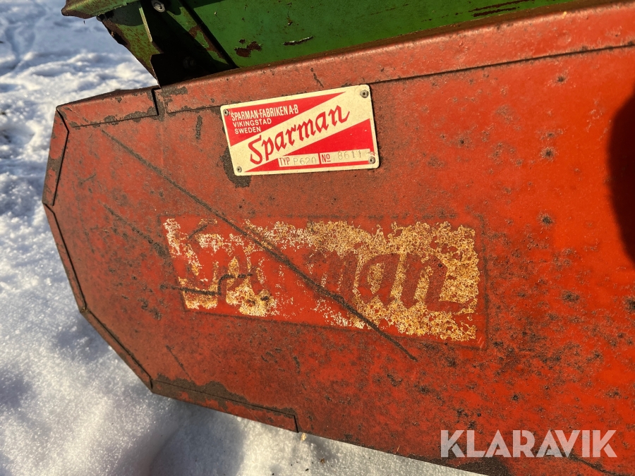Transportör Sparman P620, Vänersborg, Klaravik auktioner