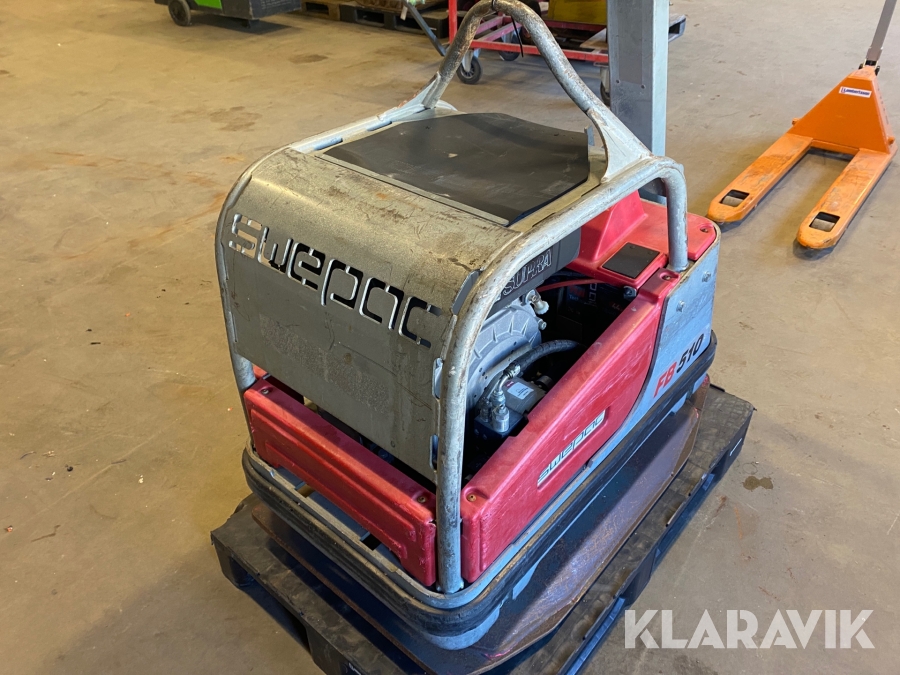 Markvibrator Swepac FB 510, Ängelholm, Klaravik auktioner