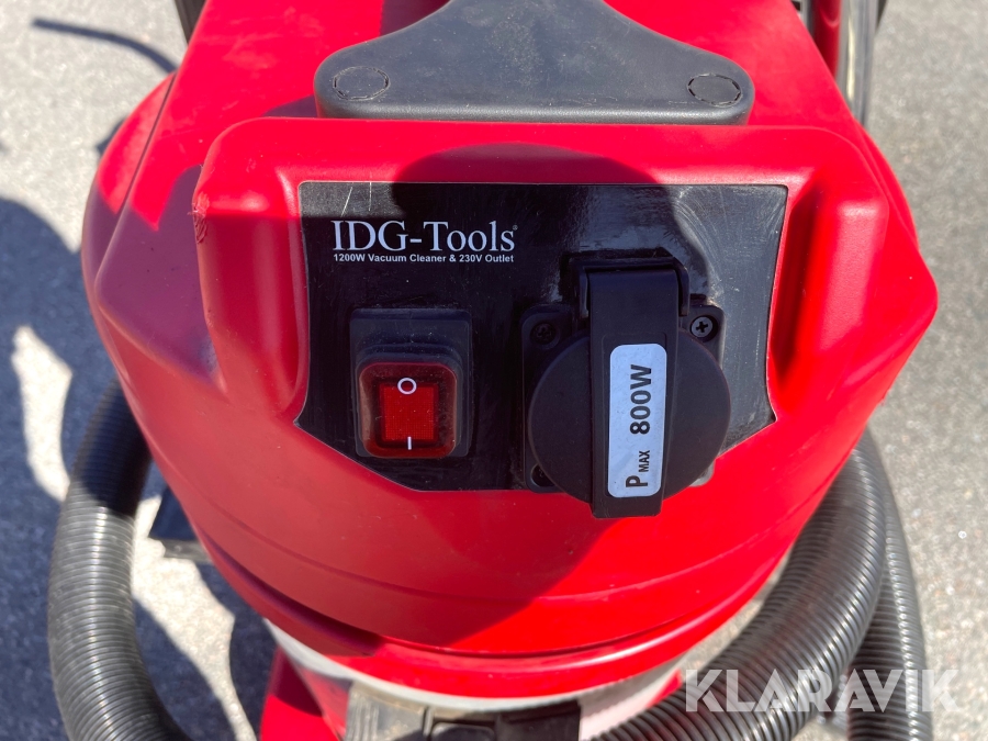 Industridammsugare Idg-Tools, Uddevalla, Klaravik auktioner