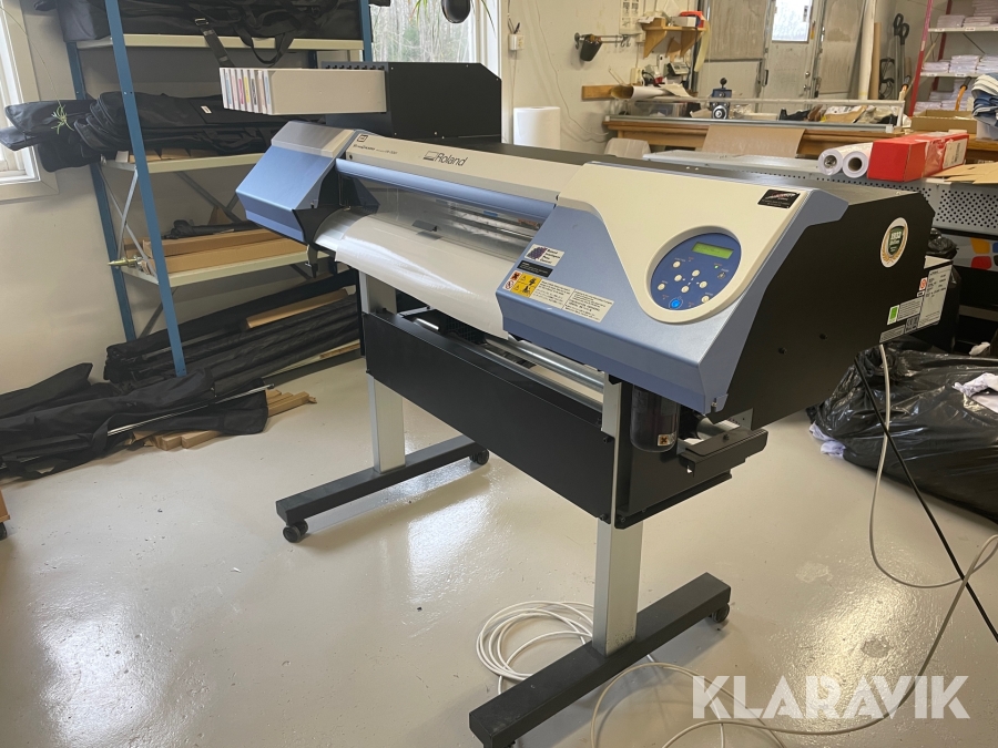 Storfmatsskrivare Roland Print & Cut VS-300i, Sunne, Klaravi