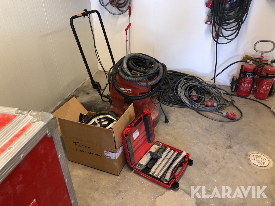 Klaravik Auktioner | Vattendammsugare Hilti DD-WMS 100