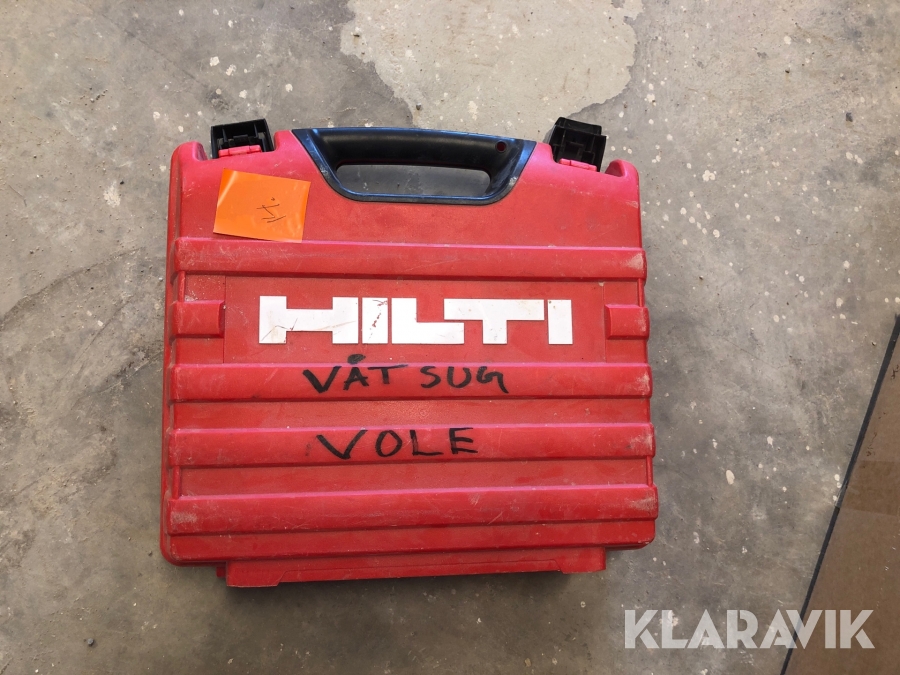 Klaravik Auktioner | Vattendammsugare Hilti DD-WMS 100