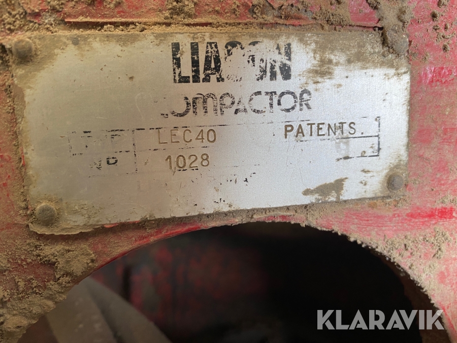 Klaravik Auktioner | Maskinpadda Liacon LEC 40