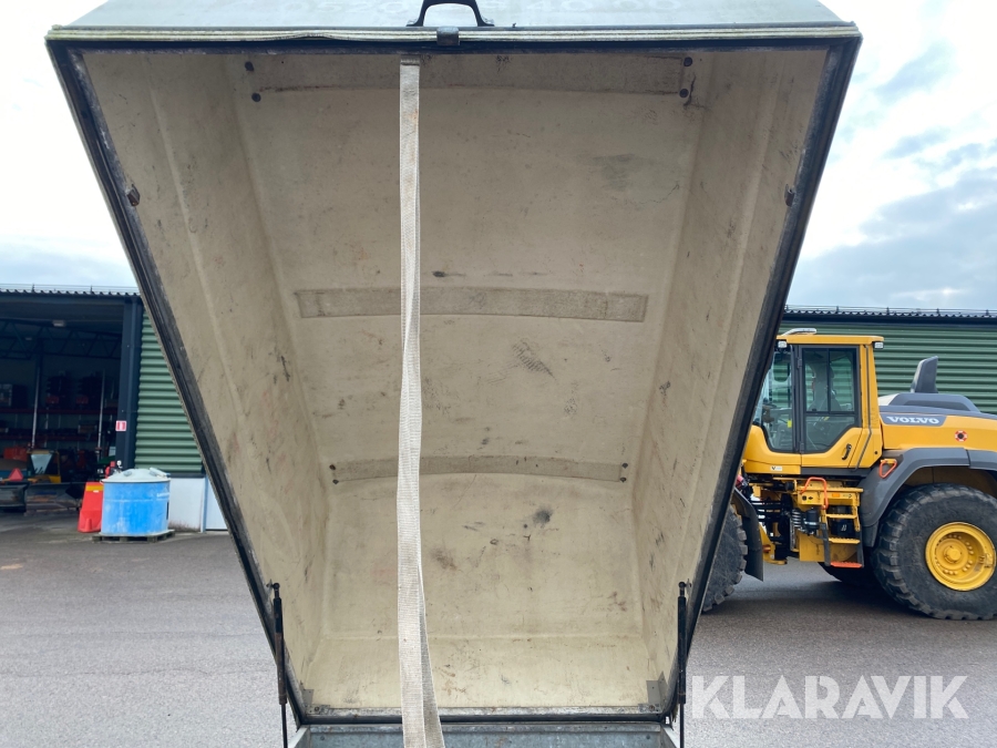 Personbilssläp STAR INDUSTRIER 1000L, Ängelholm,