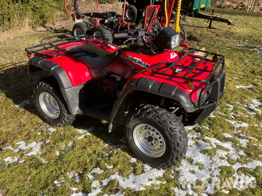 ATV Honda 500 TRX FA Foreman hydrostatic, Tidaholm, Klaravik