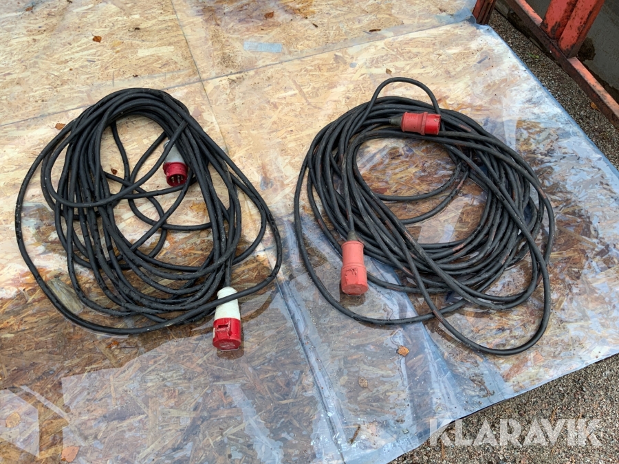 Förlängningskabel 3 fas 16 amp, Kalmar, Klaravik auktioner