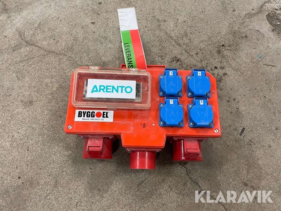 Byggelcentral Bygg El 16A BC16/62, Härnösand, Klaravik aukti