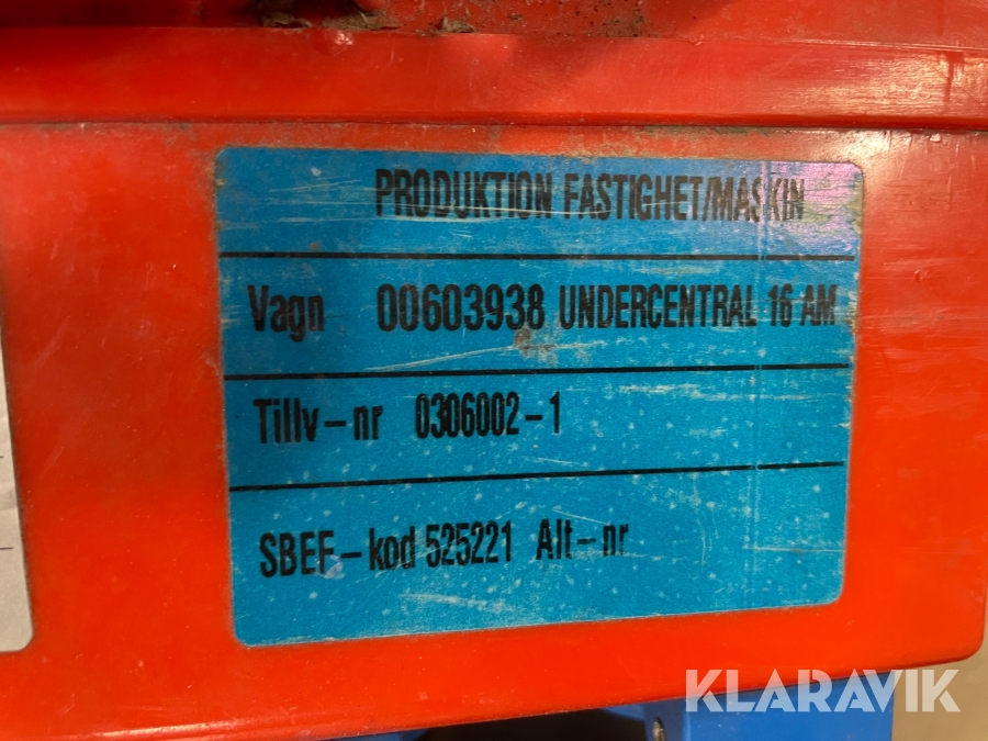 Byggelcentral Bygg El 16A BC16/62, Härnösand, Klaravik aukti