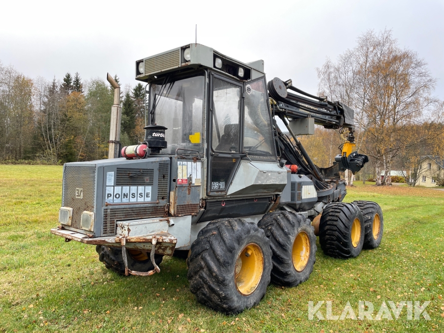 Skördare Ponsse HS10, Smedjebacken, Klaravik auktioner