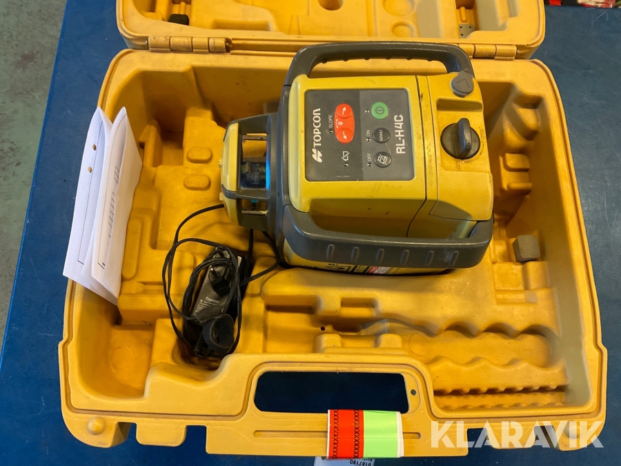 Planlaser Topcon RL - H4C, Jönköping, Klaravik auktioner