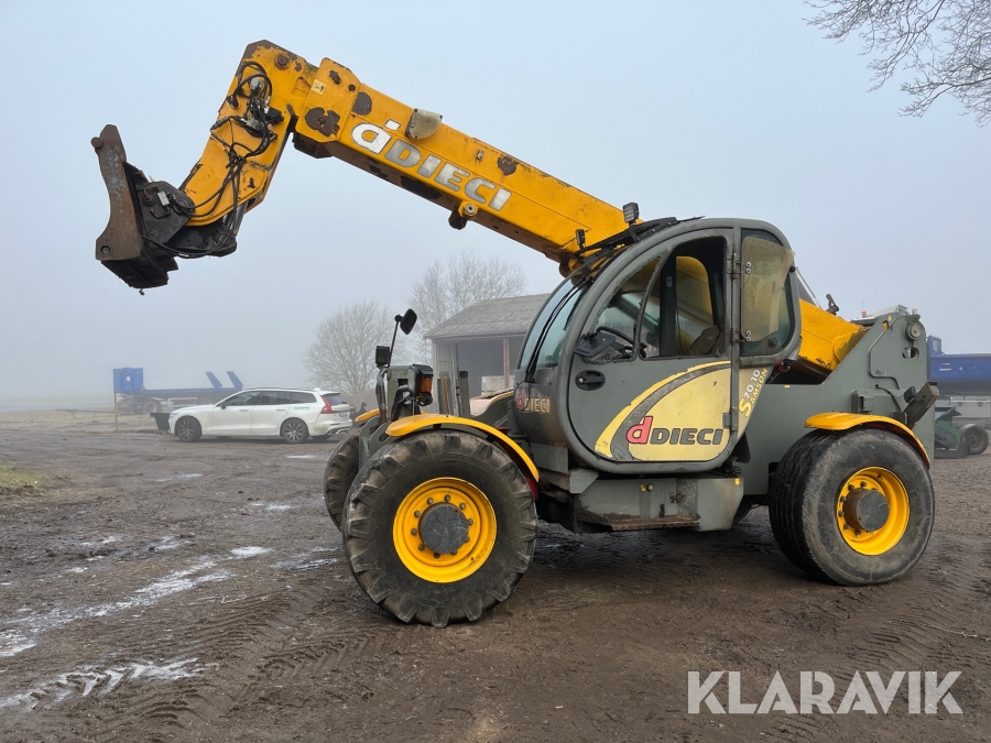 Teleskoplastare Dieci Samson 70.10, Falkenberg, Klaravik auk