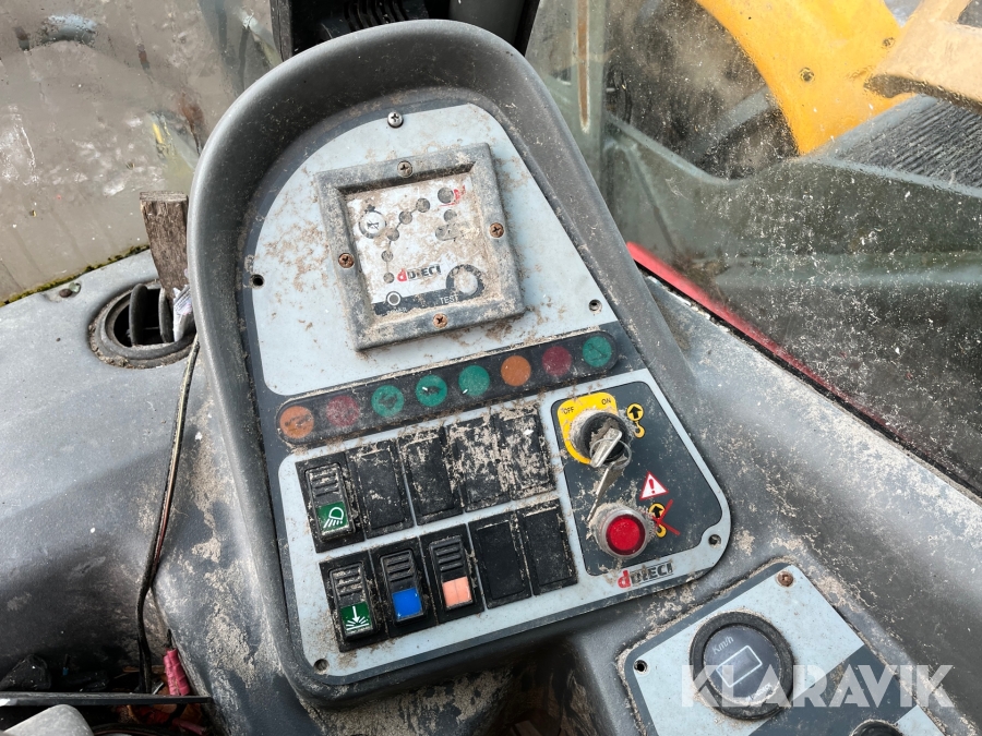 Teleskoplastare Dieci Samson 70.10, Falkenberg, Klaravik auk